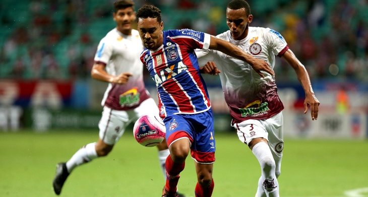 Edigar Junio mostra alívio com o primeiro triunfo do Bahia na temporada ...